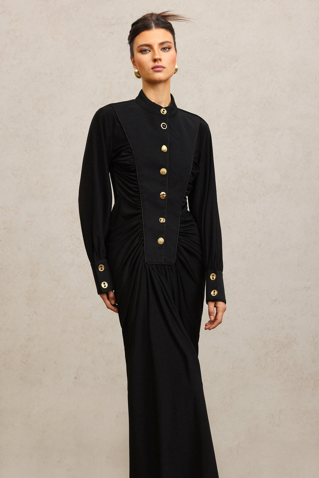Gregorio Long Sleeves Maxi Dress – TheNinePM